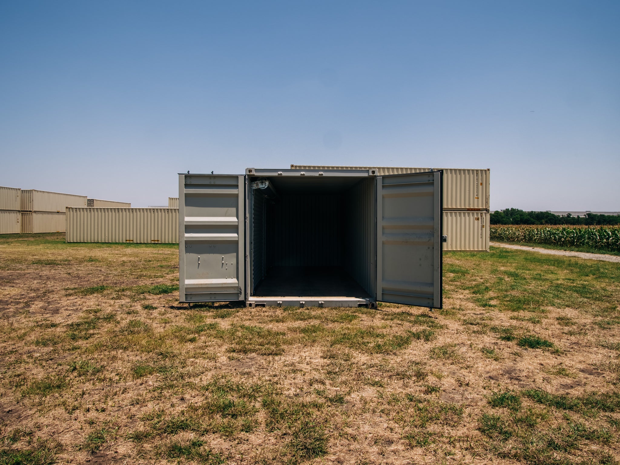 20' Roll-up Door Container – Lone Star Storage